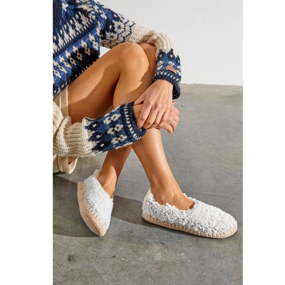 Free People | Shoes | Free People So Soft Sherpa Ballerina Slippers ...